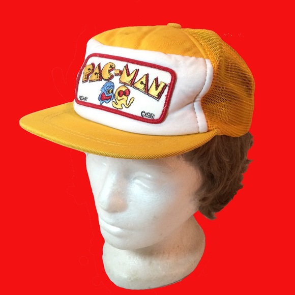 Vintage | Accessories | Vintage Pacman Hat | Poshmark